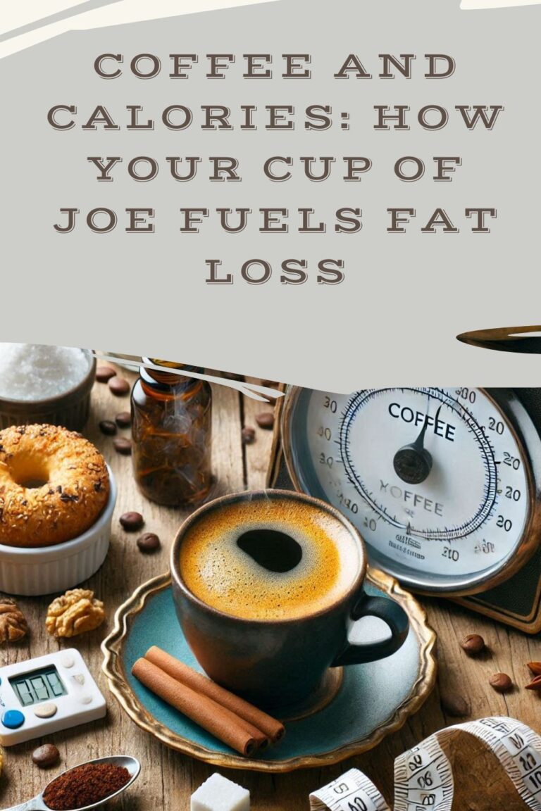 Coffee and Calories: How Your Cup of Joe Fuels Fat Loss